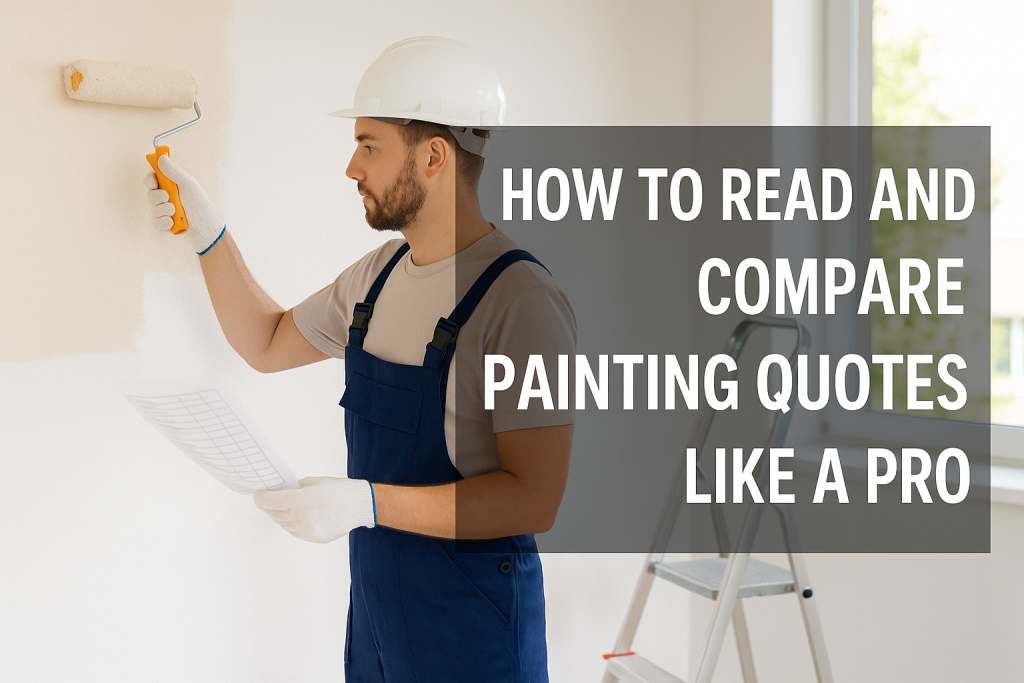 How to Read and Compare Painting Quotes Like a Pro | PBA